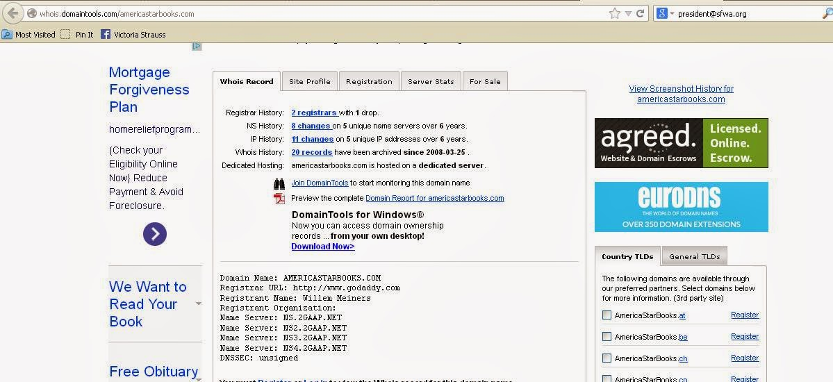 PublishAmerica Is Now America Star Books - Writer Beware